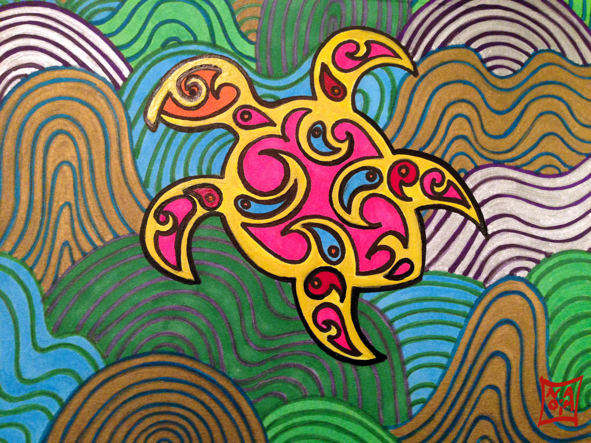 Motifs natures – Artiste Naomi – arts visuels